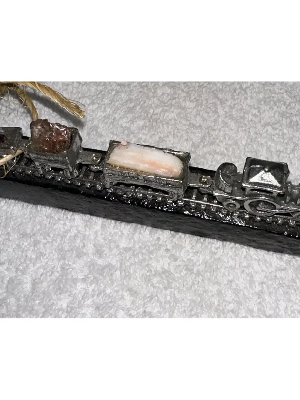 Other | Real Railroad Spike W Miniature Train Model The Idaho Express ...